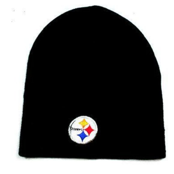Nfl Apparel | Accessories | Pittsburgh Steelers Black Cuffless Knit ...